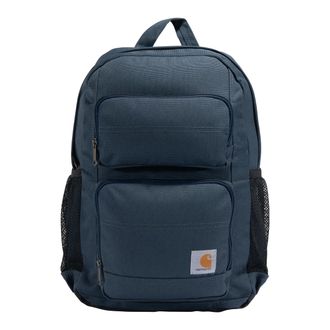 Carhartt Work in Progress Unisex 27L Einzelfach-Rucksack, strapazierf&auml;higer Rucksack mit Laptopfach und Duravax abriebfestem Boden, Marineblau, Medium