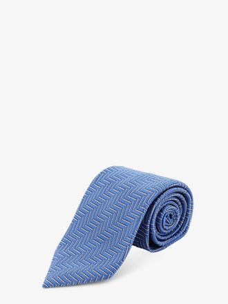 Tom Ford Silk tie with geometric pattern - TOM FORD - gender_Man