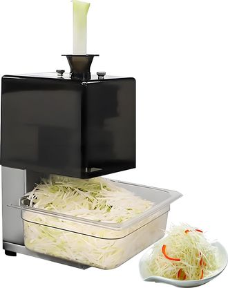 Generic Kommerzielle Fr&uuml;hlingszwiebel-schneidemaschine, Elektrischer Fr&uuml;hlingszwiebelschneider, Gem&uuml;seschneider F&uuml;r Paprika, Sellerie Und Petersilie, Automati