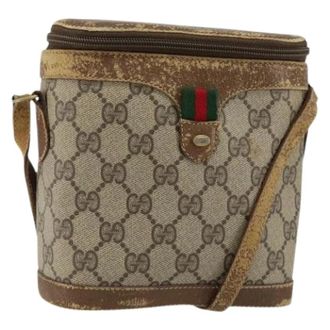 Gucci Sac bandouli&egrave;re vintage Pre-owned - Femme - Pre-owned - Beige - Taille: ONE Size