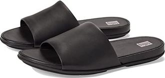 FitFlop Gracie Leather Pool Sandales pour femme, noir all black, 37 EU