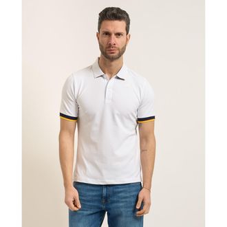 K-Way Polo homme Vincent de en piqu&eacute; de coton