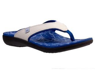 Spenco Femme Yumi Reflection Tongues, Blanc, 37.5 EU