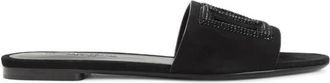 Dolce & Gabbana Femme, Chaussures, Noir, Taille: 37 EU DG Millennials Slide