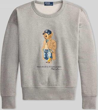 Polo Ralph Lauren Sweatshirt mit ikonischem B&auml;renmotiv