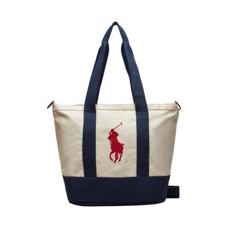 Polo Ralph Lauren Femme, Sacs, Blanc, Taille: ONE Size Tote Bags