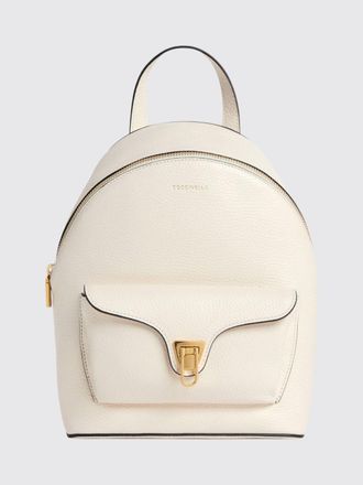 Coccinelle Sac &agrave; Dos Femme couleur Blanc