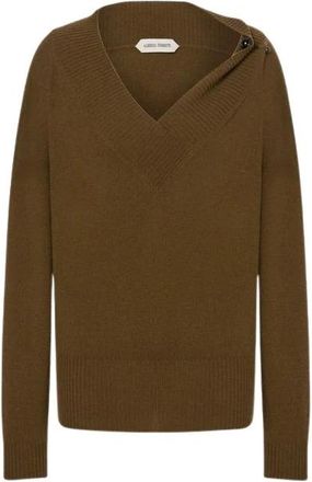 Alberta Ferretti Femme, Pulls, Brun, Taille: 38 FR Pull en Cachemire Pur