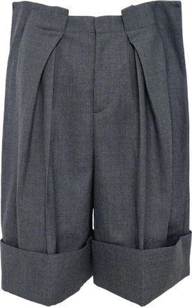 Enfold bermuda à effet plissé - Gris