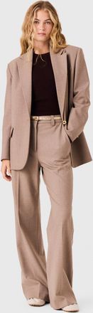 Maje Veste De Tailleur - Beige - Taille 34 - Maje