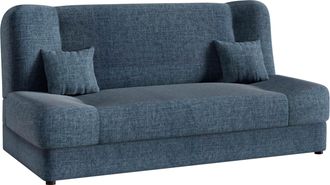 Mirjan24 Schlafsofa Jonas Premium, Bettsofa Sofa mit Bettkasten und Schlaffunktion Dauerschläfer-Sofa Couch Schlafcouch Wohnlandschaft (Maya 10)