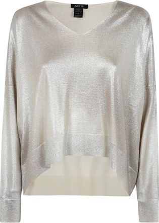 Avant Toi Damen, Strickwaren, Beige, XSGr&ouml;&szlig;e
