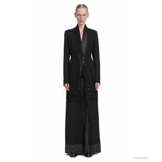 Marc Le Bihan Wool Coat with Trousers