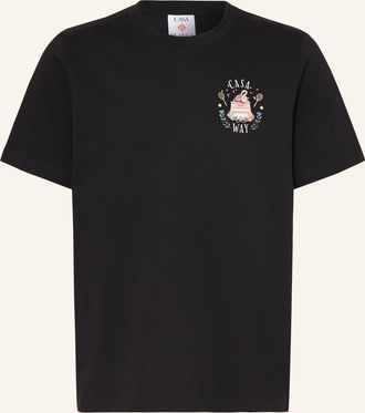 Casablanca T-Shirt schwarz