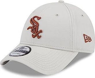 New Era Chicago White Sox MLB Baseball Cap Teamlogo League Essential 9Forty Beige verstellbar - One-Size