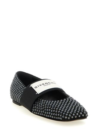 Givenchy Sliced Square Ballet Flat - Black