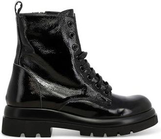 Melluso Bottines femme en peinture noire r45385z, Noir, 38.5 EU