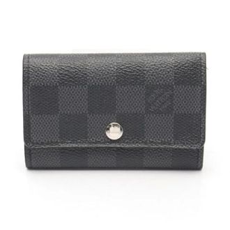 Louis Vuitton unisex, Pre-owned, Noir, Taille: ONE Size Porte-cl&eacute;s en tissu Pre-owned