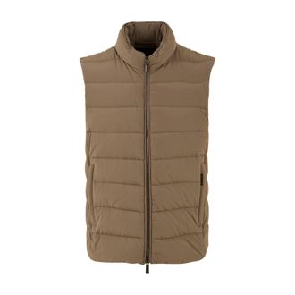 Moorer Oliver-KN Weste - - Jackets - Herren - Braun - M