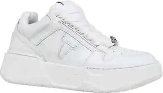 Windsor Smith Awaken Leather, Chaussures compensées Cuir Mode Mode, Total White, 37 EU