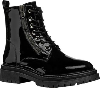 Geox Femme D Iridea K Bottes de Cheville, Noir, 37 EU