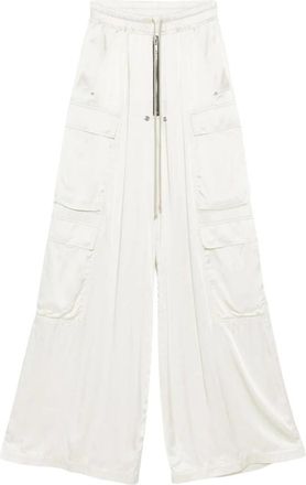 Rick Owens Femme, Pantalons, Blanc, Taille: 38 FR Pantalon Cargobelas