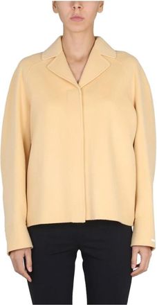 Max Mara Femme, Vestes, Beige, Taille: 38 FR Tailored Jacket