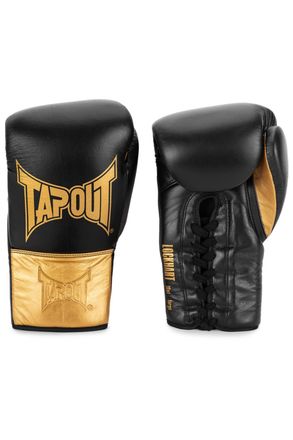 Tapout Boxhandschuhe aus Leder (1 Paar) Lockhart, Black/Gold, 10 oz R, 960011