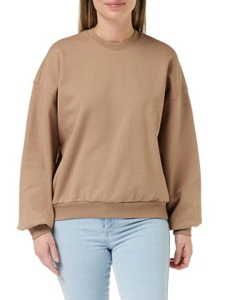 Dr. Denim Damen Lizl Sweatshirt, Nougat, XL