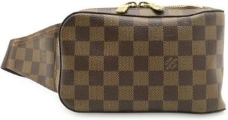 Louis Vuitton Sac banane Damier Pre-owned - Femme - Pre-owned - Brun - Taille: ONE Size