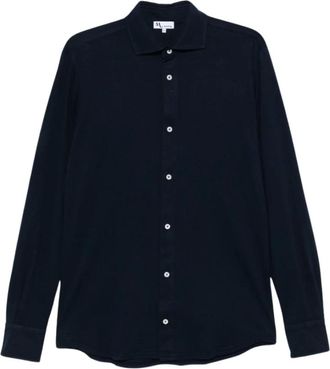 Doppiaa Homme, Chemises, Bleu, Taille: XL Aapollina Buttoned Shirt