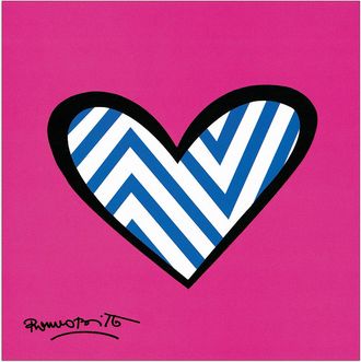 Artopweb Panneau décoratif, BRITTO - Zig Zag Love - 19x19