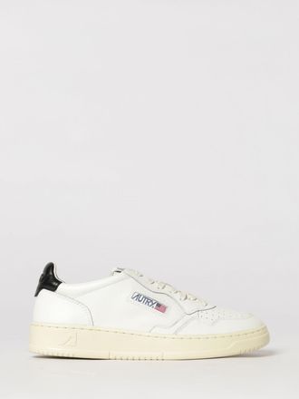 Autry Medalist Low Sneaker aus glattem Kalbsleder mit perforierter Spitze
