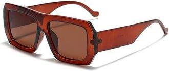 Generic Lunettes De Soleil For Hommes Et Femmes En Plein Air, For La Conduite, Les Vacances F&ecirc;tes(Brown)