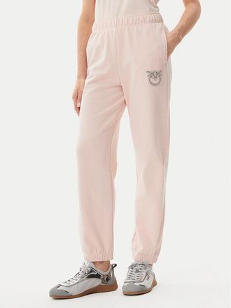Pinko Jogginghose Plumcake 104790 A2G8 Rosa Regular Fit