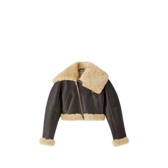 Jacquemus Le blouson Aviatore en cuir dagneau