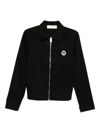 Alyx veste zipp&eacute;e &agrave; imprim&eacute; graphique - Noir