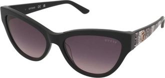 Guess unisex, Accessoires, Noir, Taille: 56 MM Lunettes de soleil