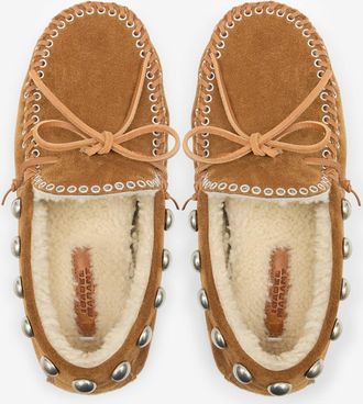 Isabel Marant Mocassins Fitza - Femme - Cognac - Taille36 - Isabel Marant