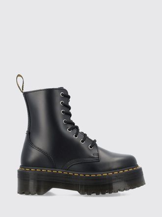 Dr. Martens Bottes de combat Jadon en cuir lisse avec semelle plateforme