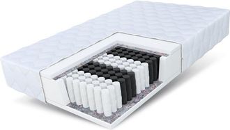 FDM Matratze 160x200 Taschenfederkern 7 Zonen H3 160cm x 200cm medic max Bett 23 cm