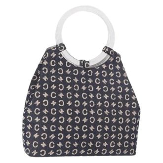 Celine Pre-owned C Macadam Canvas Hand Bag - - Pre-owned - Damen - Blau - ONE SIZE