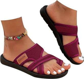 Generic Sandales orthop&eacute;diques pour femme 2026 UK - Tendance - Confortable - Pour la plage - Respirantes - En maille creuse - Sandales orthop&eacute;diques d&eacute;t&eacute; - La