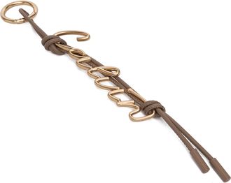 Calvin Klein Schl&uuml;sselanh&auml;nger Calvin Klein Knotted Script Hw Bag Charm LV04F1193G Beige