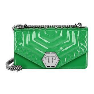 Philipp Plein Shoulder Bag Hexagon - - Bags - Damen - Gr&uuml;n - ONE SIZE