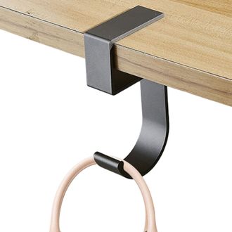 Generico Taschenhaken f&uuml;r Tische, aus Aluminiumlegierung, 10 x 2 x 4,8 cm, mobiler Organizer in 5 Formen, platzsparender Metallaufh&auml;nger, multifunktionaler Tas