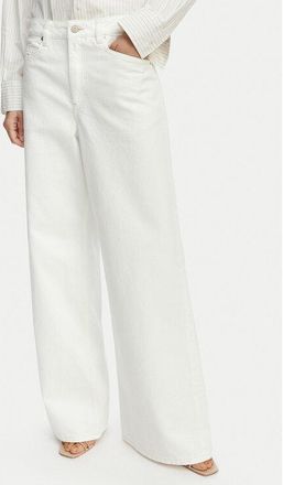 HUGO BOSS Jeans C Slouchy MR 2.0 50558723 Wei&szlig; Relaxed Fit