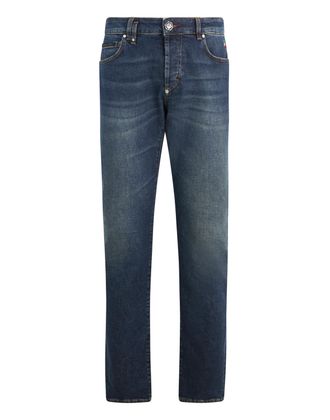 Philipp Plein Super Straight Cut Jeans Basic Cocco Label