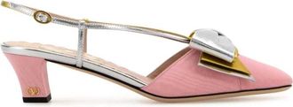 Valentino Garavani Femme, Chaussures, Rose, Taille: 37 EU Bowow Slingback Pump