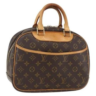 Louis Vuitton Sac &agrave; main vintage en toile Pre-owned - Femme - Pre-owned - Brun - Taille: ONE Size